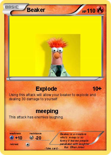 Pokémon Beaker 23 23 - Explode - My Pokemon Card