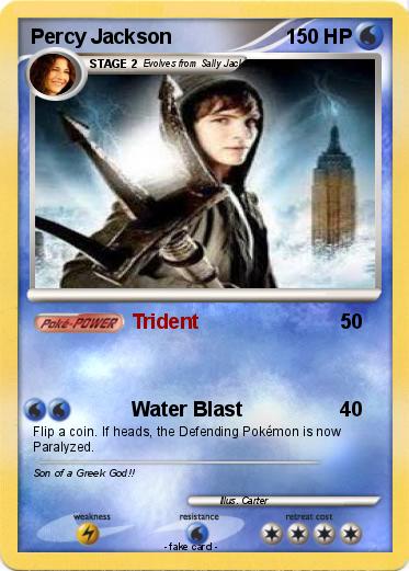 Pokémon Percy Jackson 531 531 - Trident - My Pokemon Card