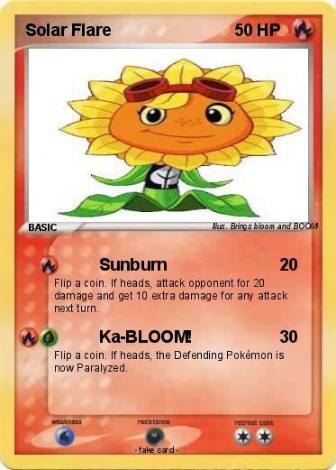 Pokémon Solar Flare 7 7 - Sunburn - My Pokemon Card