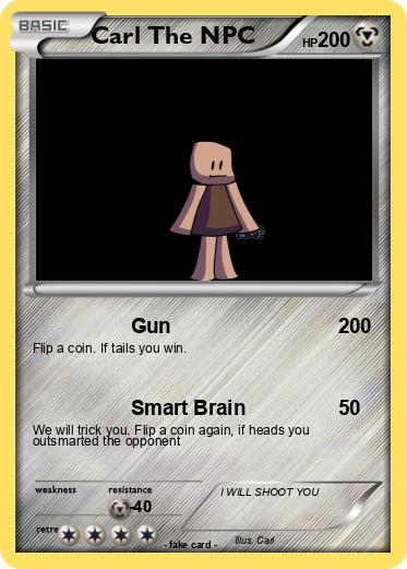 Pokémon Carl The NPC 2 2 - Gun - My Pokemon Card
