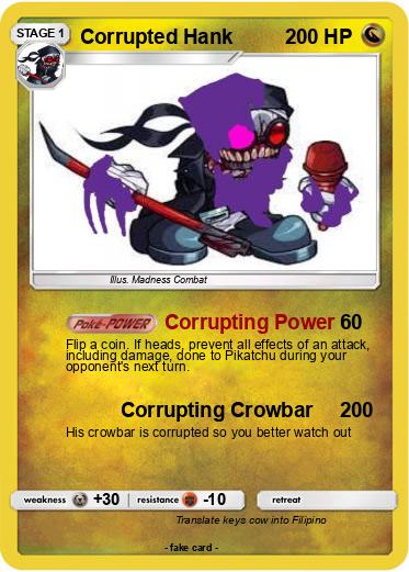 Pokémon Corrupted Hank - Corrupting Power - My Pokemon Card