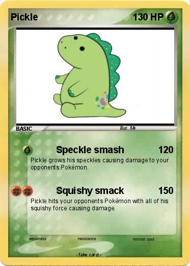 Pokémon Pickle 326 326 - Speckle smash - My Pokemon Card