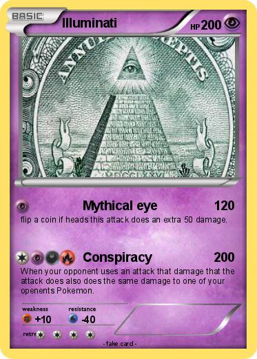 Pokémon Illuminati 857 857 - Mythical eye - My Pokemon Card