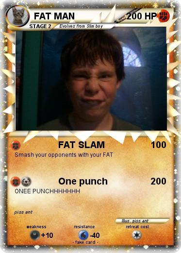 Pokémon FAT MAN 233 233 - FAT SLAM - My Pokemon Card
