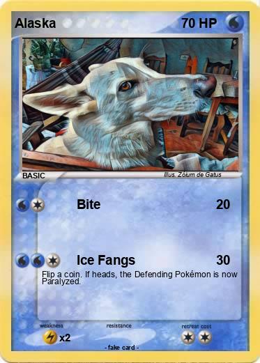 Pokémon Alaska 35 35 - Bite - My Pokemon Card