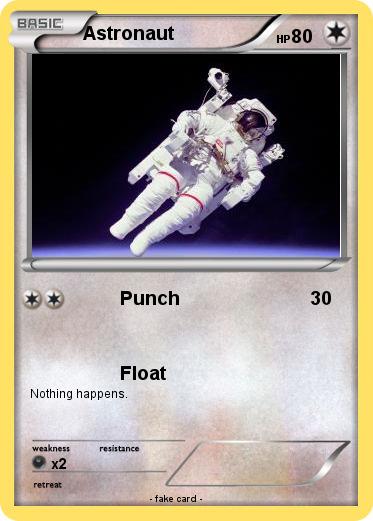 Pokémon Astronaut 35 35 - Punch - My Pokemon Card