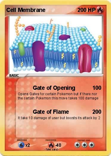 Pokémon Cell Membrane 82 82 - Gate of Opening - My Pokemon Card