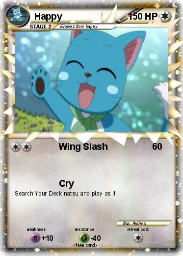 Pokémon Happy 1021 1021 - Wing Slash - My Pokemon Card