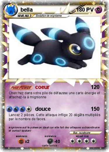 Pokémon bella 685 685 - coeur - Ma carte Pokémon
