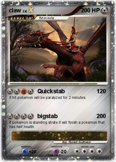 Pokémon claw 89 89 - Quickstab - My Pokemon Card