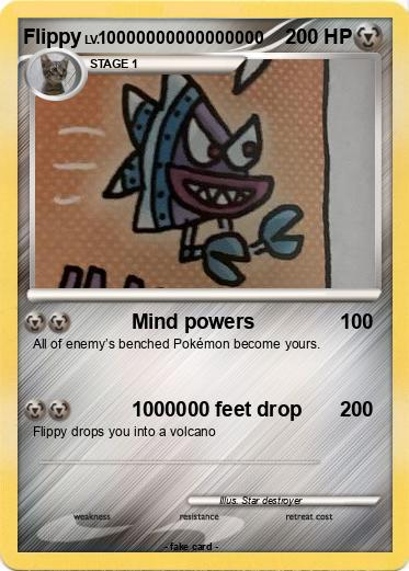 Pokémon Flippy 299 299 - Mind powers - My Pokemon Card