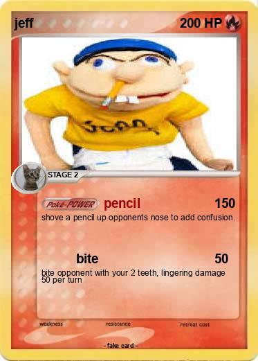 Pokémon jeff 3524 3524 - pencil - My Pokemon Card