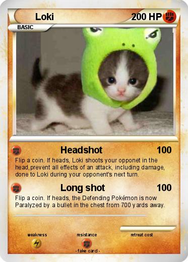 Pokémon Loki 191 191 - Headshot - My Pokemon Card