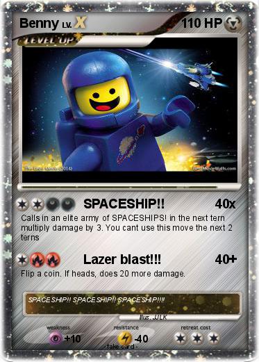 Pokémon Benny 146 146 - SPACESHIP!! x - My Pokemon Card