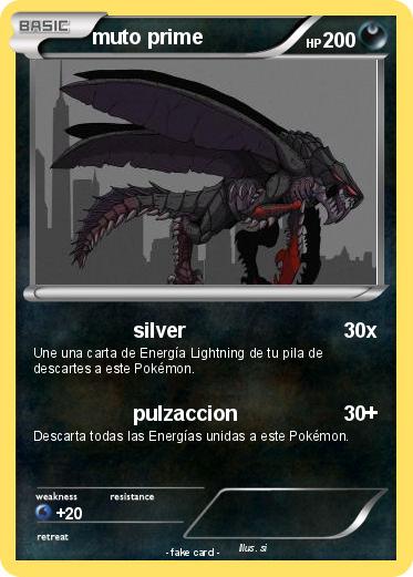 Pokémon muto prime 1 1 - silver - Mi carta pokémon