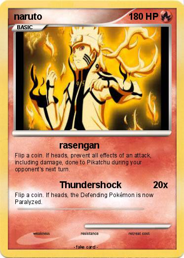 Pokémon naruto 8417 8417 - rasengan - My Pokemon Card