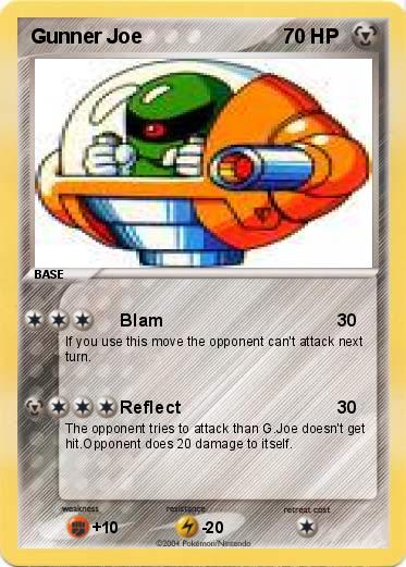 Pokémon Gunner Joe - Blam - My Pokemon Card