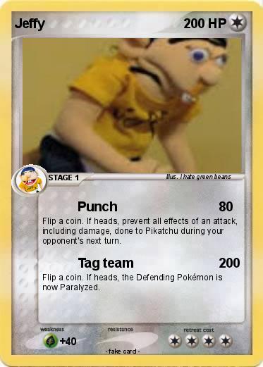 Pokémon Jeffy 1136 1136 - Punch - My Pokemon Card