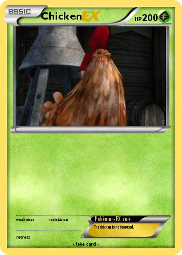 Pokémon Chicken 1028 1028 - My Pokemon Card