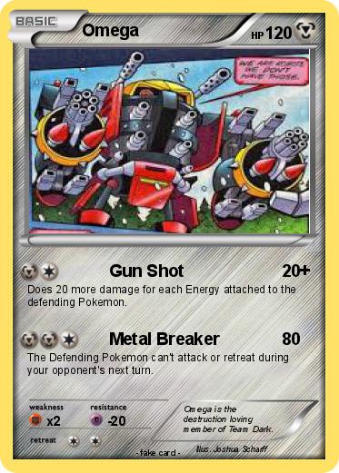 Pokémon Omega 613 613 - Gun Shot - My Pokemon Card