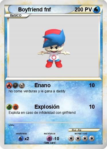 Pokémon Boyfriend fnf 2 2 - Enano - Mi carta pokémon