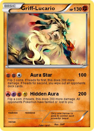 Pokémon Griff Lucario - Aura Star - My Pokemon Card