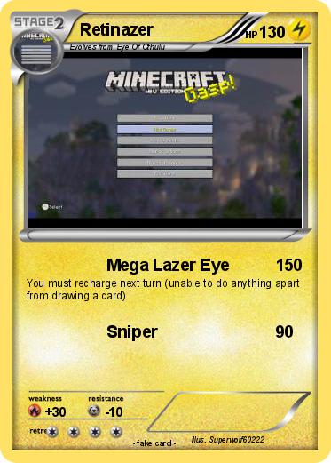 Pokémon Retinazer 2 2 - Mega Lazer Eye - My Pokemon Card