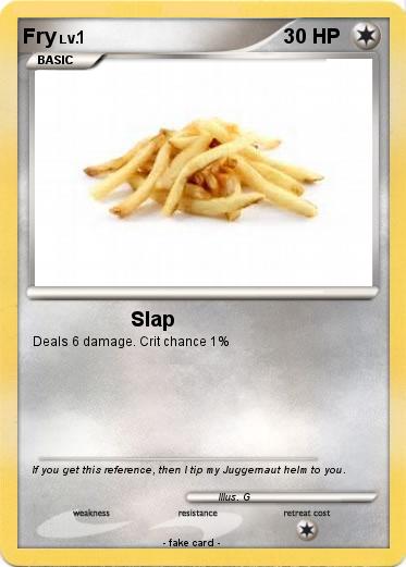 Pokémon Fry 107 107 - Slap - My Pokemon Card