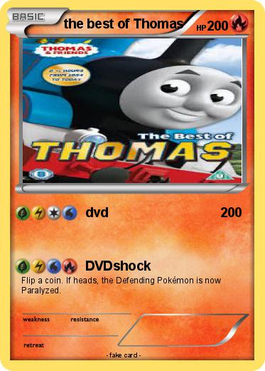 Pokémon the best of Thomas - dvd - My Pokemon Card