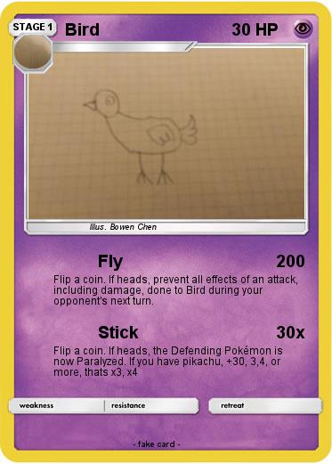 Pokémon Bird 395 395 - Fly - My Pokemon Card