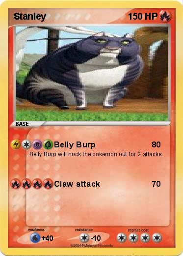Pokémon Stanley 2 2 - Belly Burp - My Pokemon Card