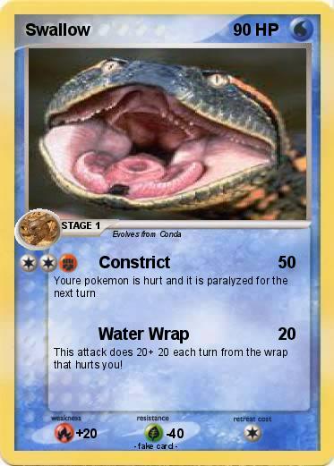 Pokémon Swallow 5 5 - Constrict - My Pokemon Card