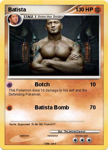 Pokémon Batista 543 543 - Botch - My Pokemon Card