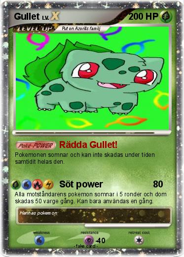 Pokémon Gullet - Rädda Gullet! - My Pokemon Card