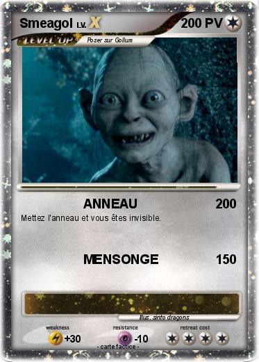 Pokémon Smeagol 49 49 - ANNEAU - Ma carte Pokémon
