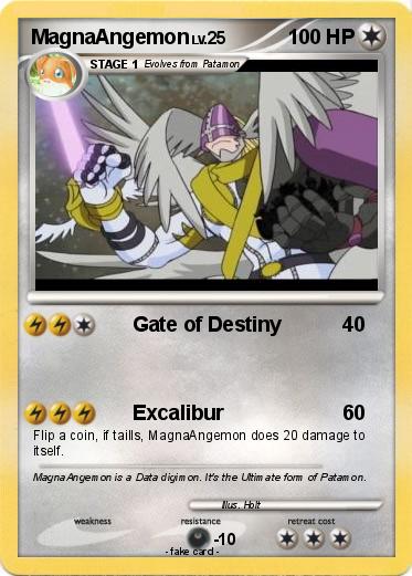 Pokémon MagnaAngemon 11 11 - Gate of Destiny - My Pokemon Card