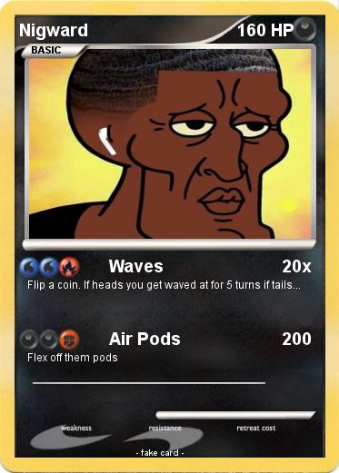 Pokémon Nigward 12 12 - Waves - My Pokemon Card