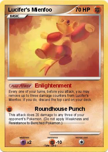 Pokémon Lucifer s Mienfoo - Enlightenment - My Pokemon Card