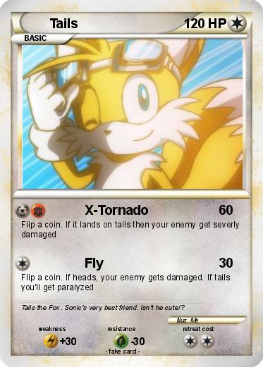 Pokémon Tails 398 398 - X-Tornado - My Pokemon Card