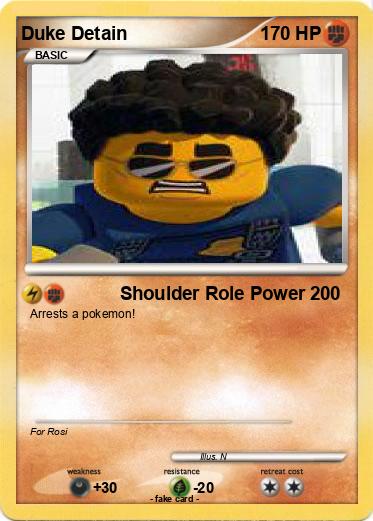 Pokémon Duke Detain - Shoulder Role Power - My Pokemon Card