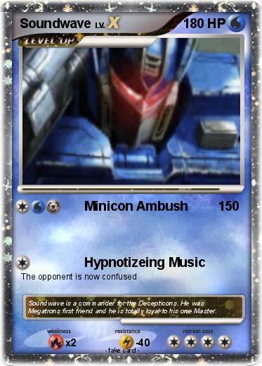 Pokémon Soundwave 39 39 - Minicon Ambush - My Pokemon Card
