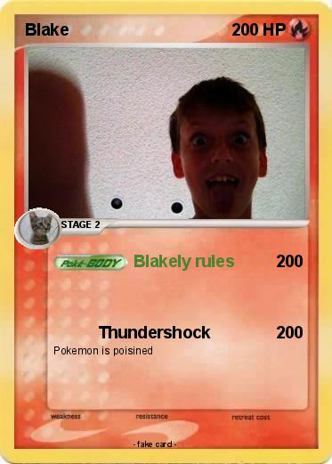 Pokémon Blake 141 141 - Blakely rules - My Pokemon Card