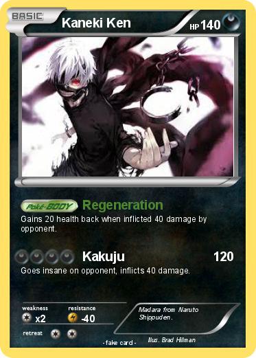 Pokémon Kaneki Ken 7 7 - Regeneration - My Pokemon Card