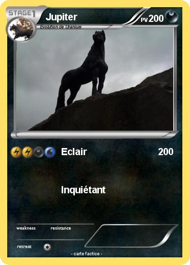 Pokémon Jupiter 117 117 - Eclair - Ma carte Pokémon