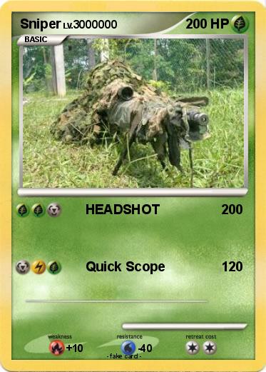 Pokémon Sniper 932 932 - HEADSHOT - My Pokemon Card