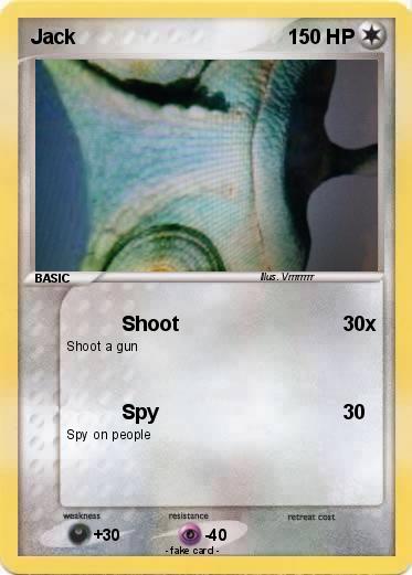 Pokémon Jack 1696 1696 - Shoot - My Pokemon Card