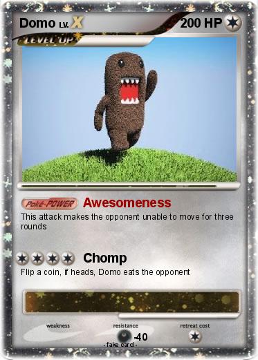 Pokémon Domo 269 269 - Awesomeness - My Pokemon Card