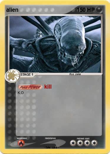 Pokémon alien 1610 1610 - kill - My Pokemon Card
