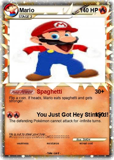 Pokémon Mario 16462 16462 - Spaghetti - My Pokemon Card
