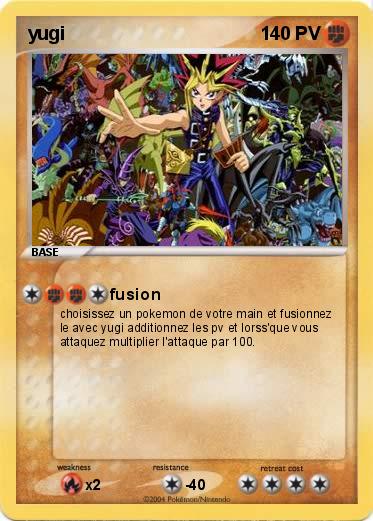 Pokémon yugi 24 24 - fusion - Ma carte Pokémon